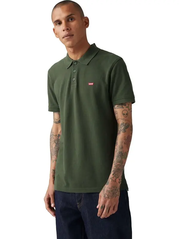 LEVI'S Housemark Polo Shirt - Green