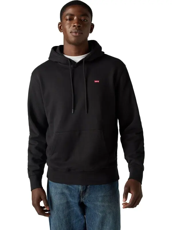 LEVI'S Original Housemark Hoodie - Black