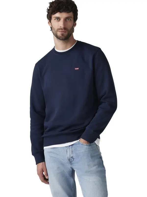 LEVI'S Crew Sweatshirt - Blue