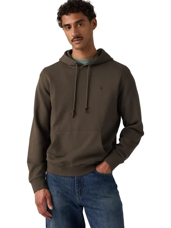 LEVI'S New Original Housemark Hoodie - Brown
