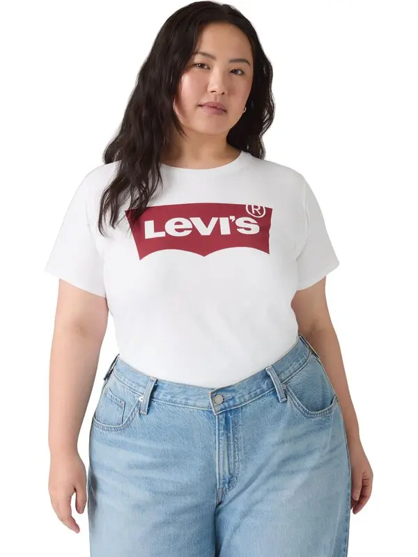 LEVI'S Perfect Logo Tee - White