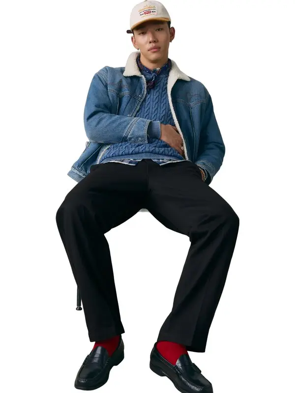 LEVI'S Xx Loose Straight Chinos - Black