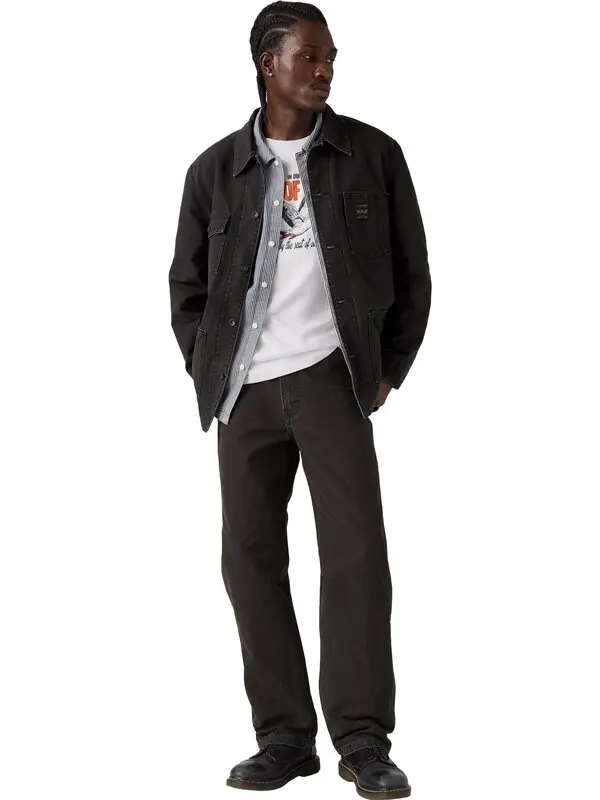 LEVI'S Loose Straight Carpenter Trousers - Black