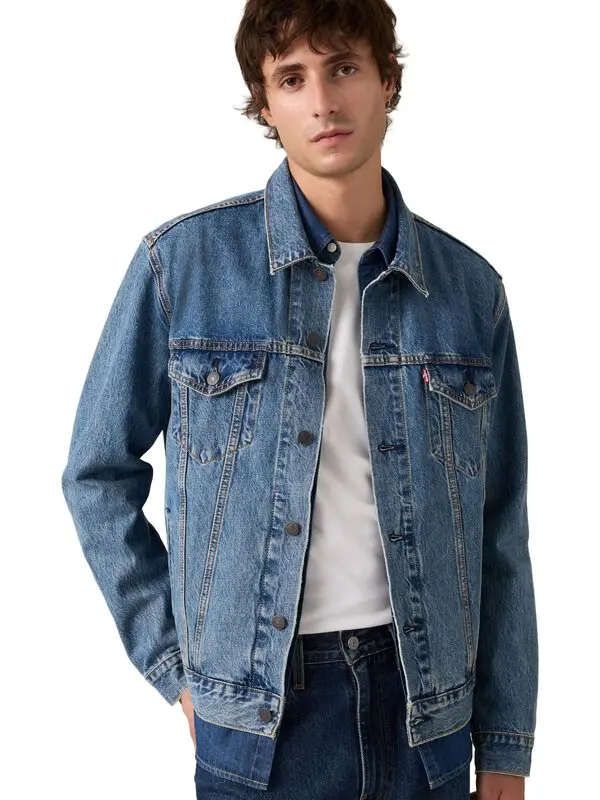 LEVI'S Classic Denim Trucker Jacket - Blue