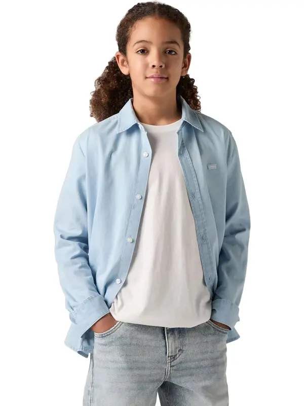 LEVI'S Teenager Battery Housemark Shirt - Blue