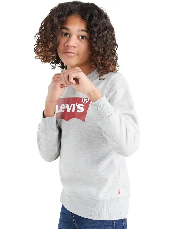LEVI'S Teenager Batwing Crewneck Sweatshirt - Grey