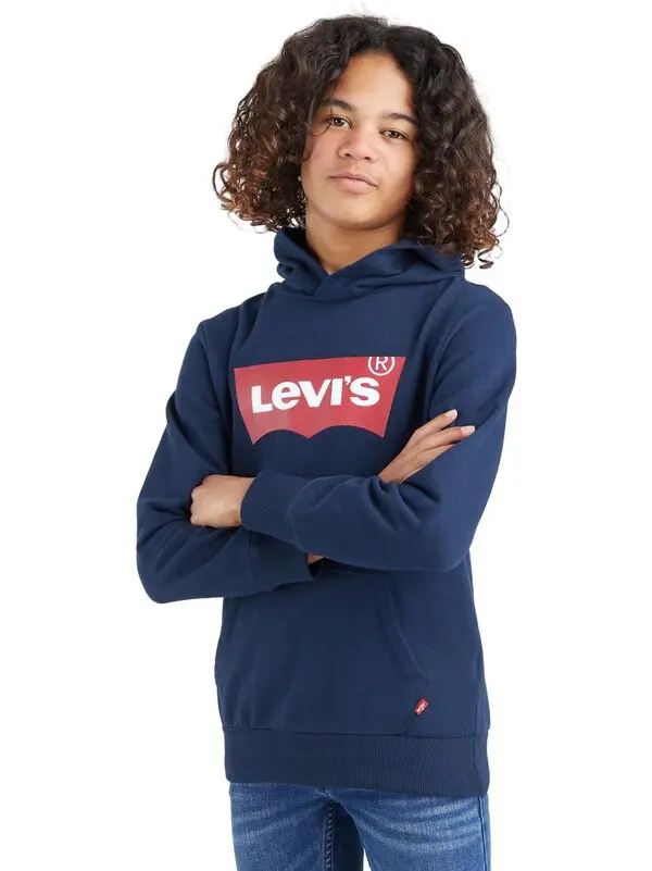 LEVI'S Teenager Batwing Screenprint Hoodie - Blue