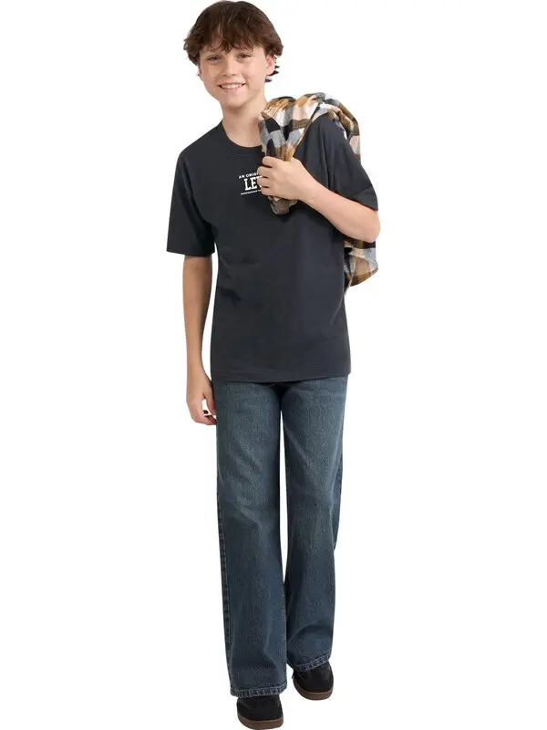 LEVI'S Teenager Rev The Engine Tee - Black