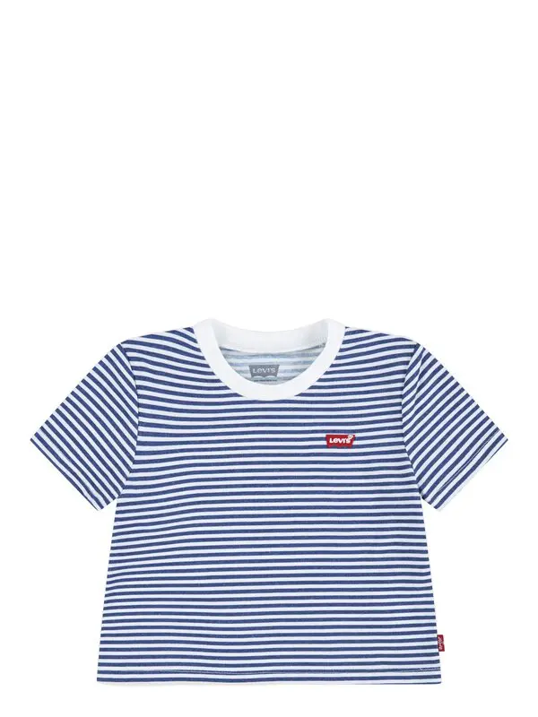 LEVI'S Baby Striped Mini Batwing Tee - Blue