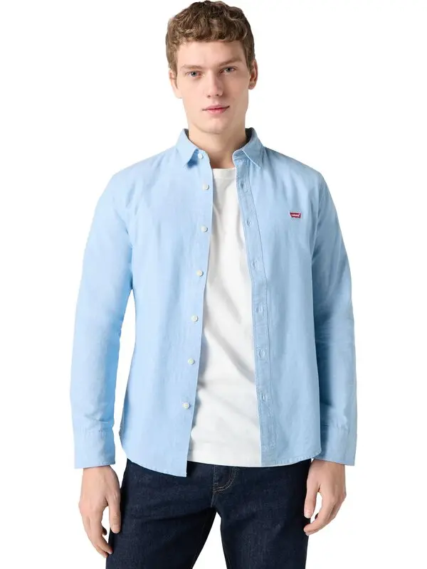 LEVI'S Battery Housemark Slim Fit Shirt - Blue