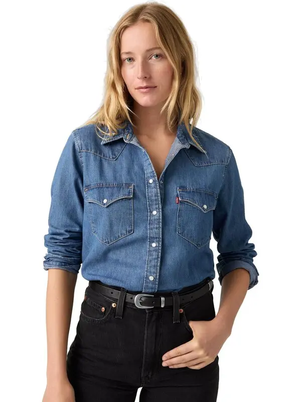 LEVI'S The Ultimate Western Shirt - Blue