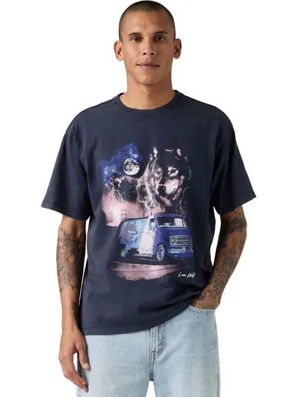 LEVI'S Graphic Vintage Fit Tee - Blue