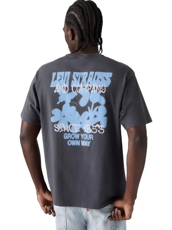 LEVI'S Graphic Vintage Fit Tee - Grey