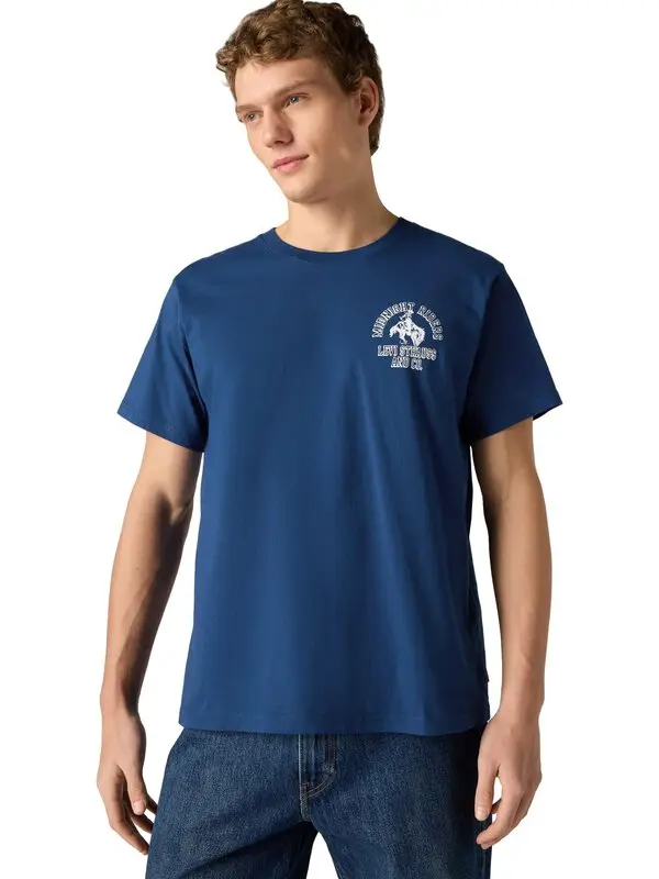 LEVI'S Relaxed Fit Graphic Tee - Blue