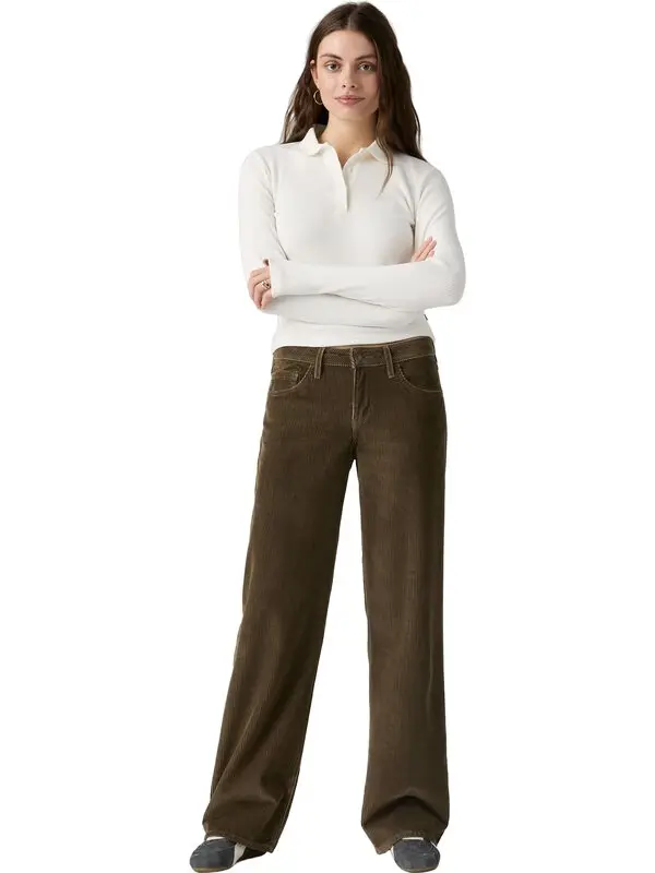 LEVI'S Low Loose Corduroy Pants - Brown