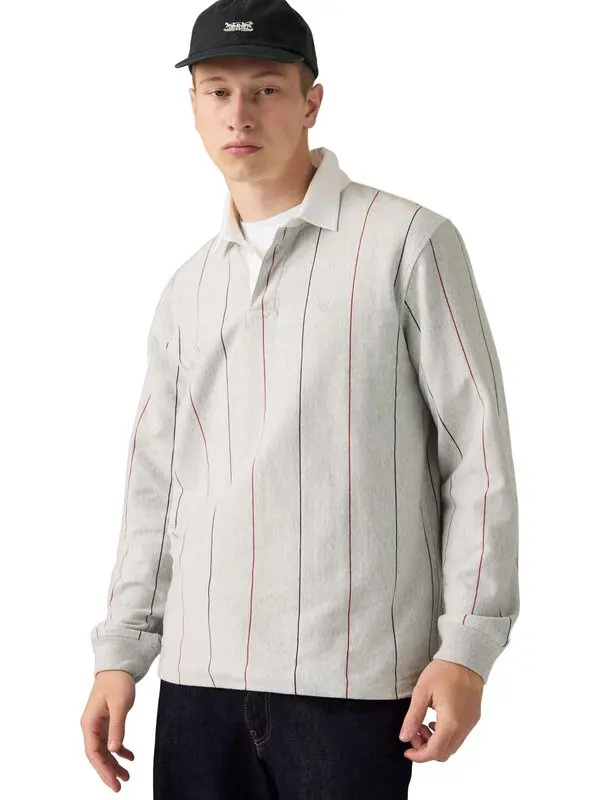 LEVI'S Union Rugby Shirt - Grey