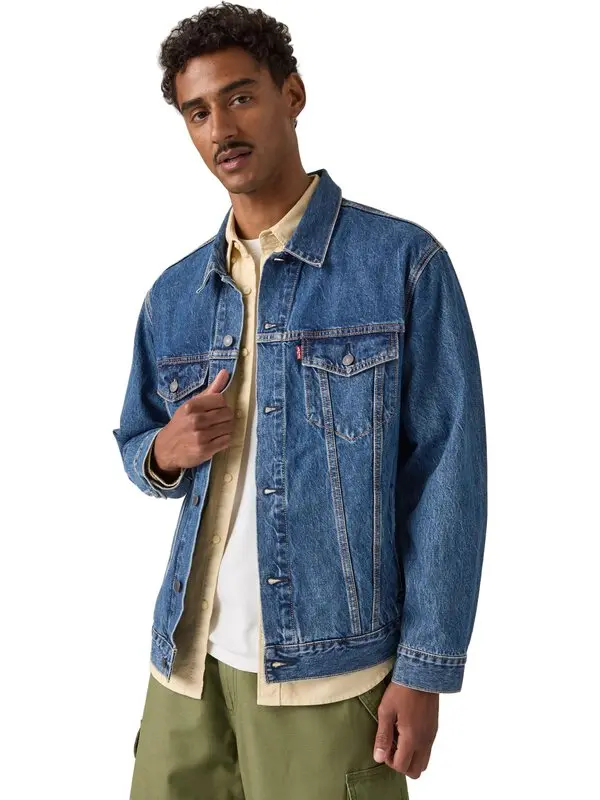 LEVI'S Relaxed Type Iii Trucker Jacket - Blue