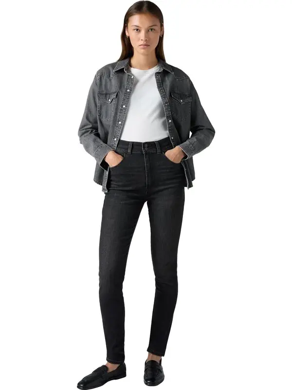 LEVI'S Retro High Skinny Jeans - Black