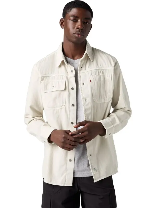 LEVI'S Auburn Worker Shirt - Grey