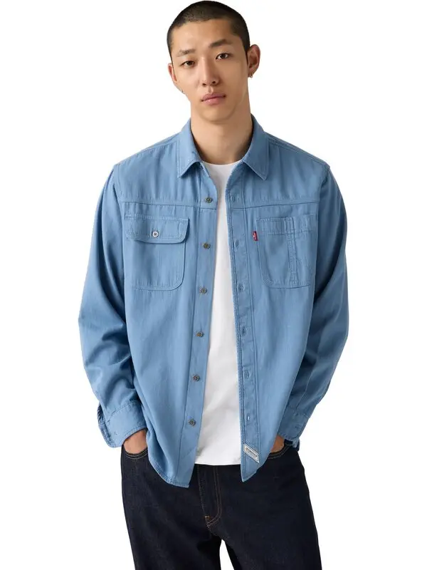 LEVI'S Auburn Worker Shirt - Blue