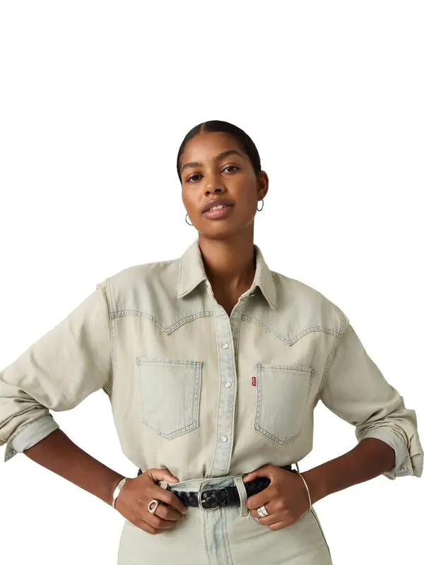 LEVI'S Teodora Western Shirt - Blue