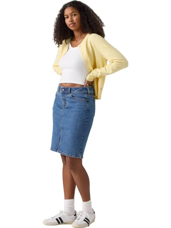 LEVI'S Low Midi Skirt - Blue