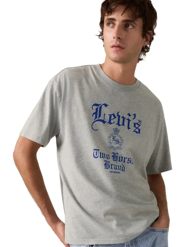 LEVI'S Graphic Boxy Tee - Grey