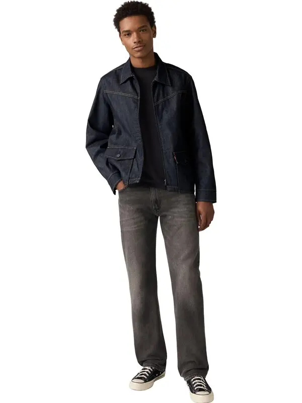 LEVI'S 555 Relaxed Straight Jeans - Black