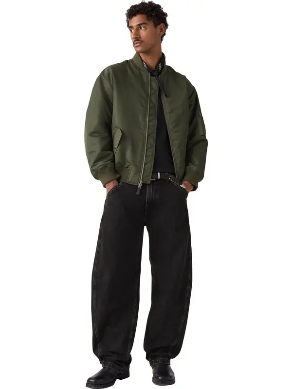 LEVI'S Baggy Barrel Jeans - Black