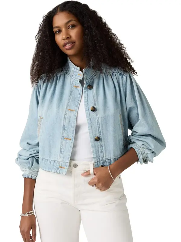 LEVI'S Parker Short Coat - Blue
