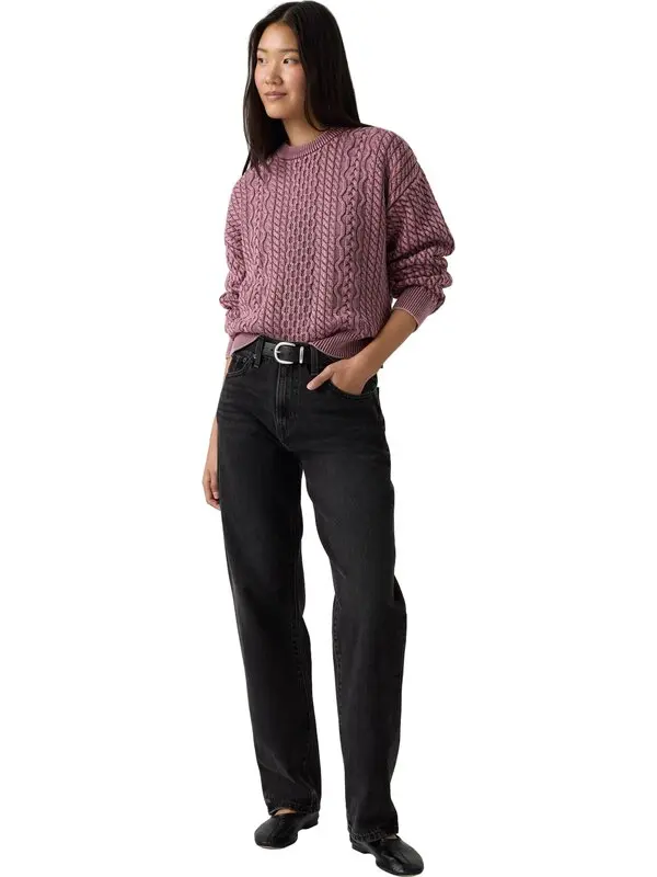 LEVI'S Easy Dad Jeans - Black