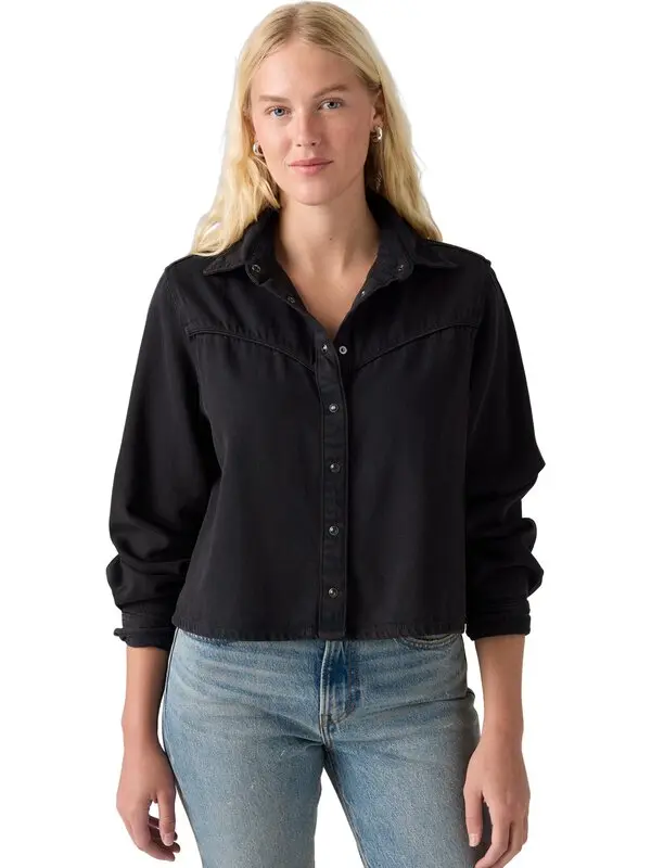LEVI'S Logan Shacket - Black