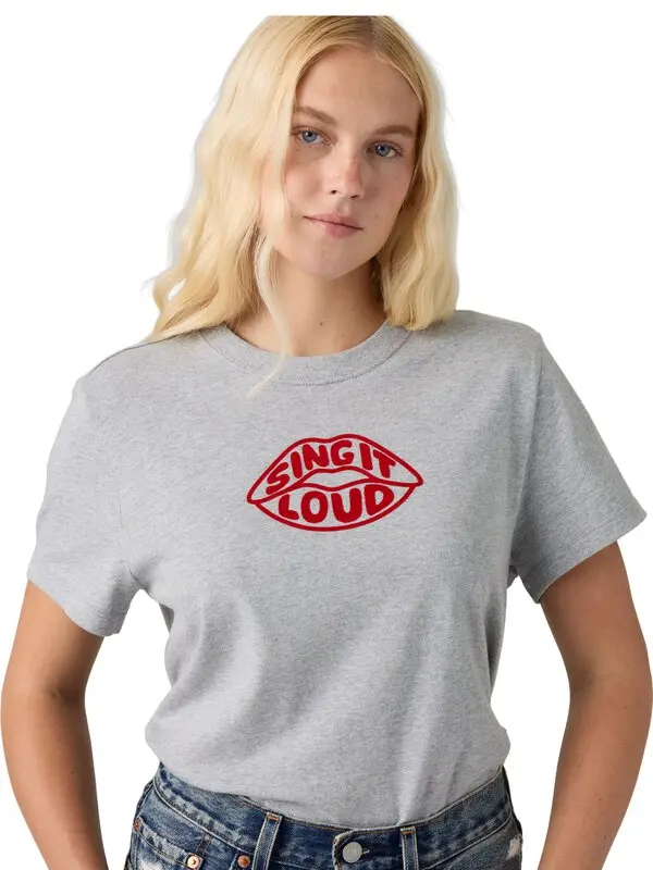 LEVI'S Graphic Favorite Tee - Grey