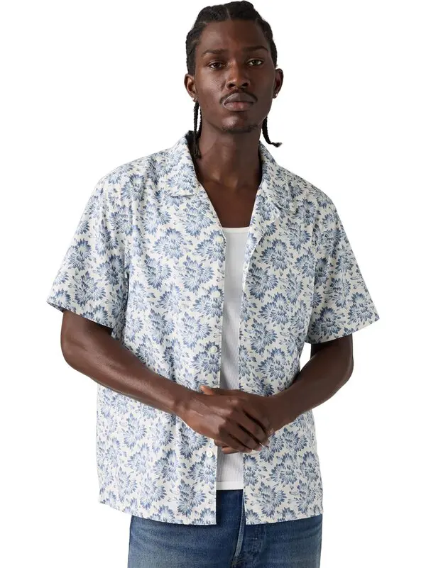 LEVI'S Sunset Camp Standard Fit Lightweight Shirt - Blue