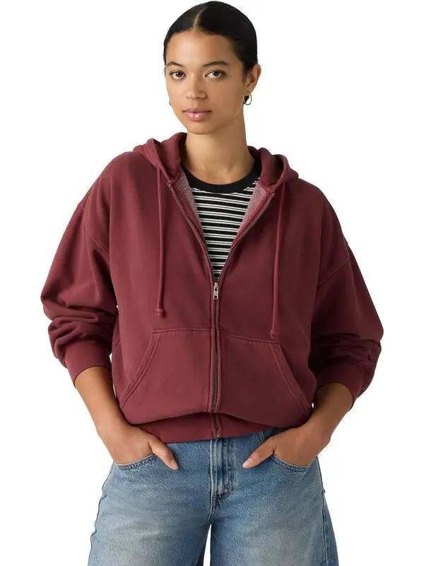LEVI'S Relaxed Hoodie - Red