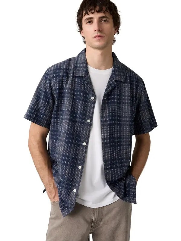 LEVI'S Sunset Camp Standard Fit Lightweight Shirt - Blue