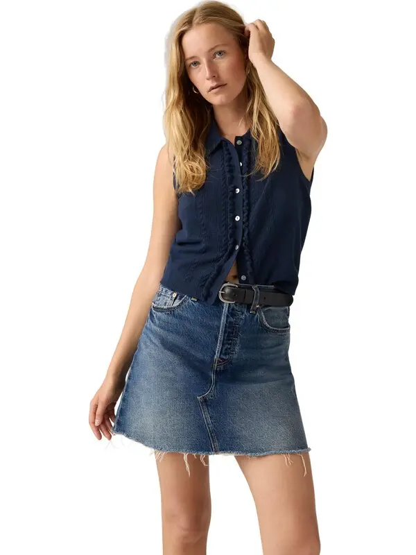 LEVI'S Deconstructed Skirt - Blue