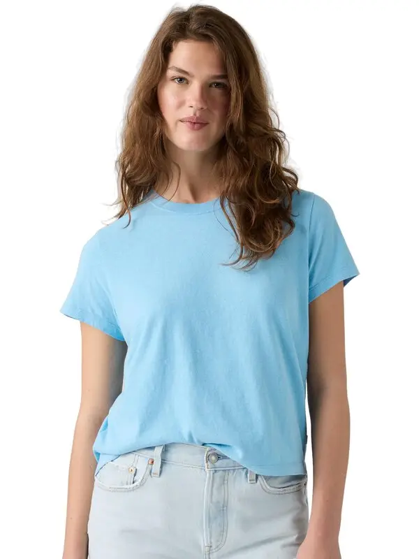 LEVI'S Favorite Slub Cotton Crewneck T-shirt - Blue
