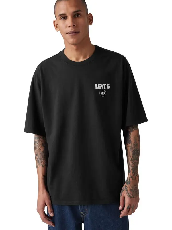 LEVI'S Half Sleeve Tee - Black