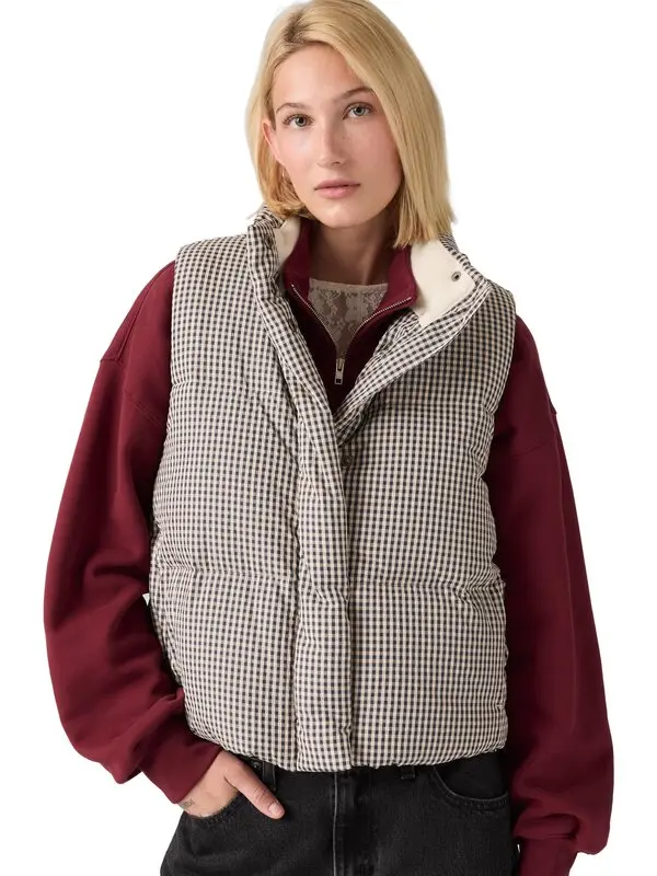 LEVI'S Tate Bubble Vest - Grey