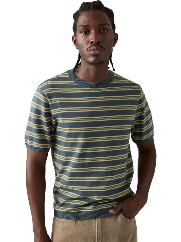 LEVI'S Short Sleeve Sweater Tee - Blue