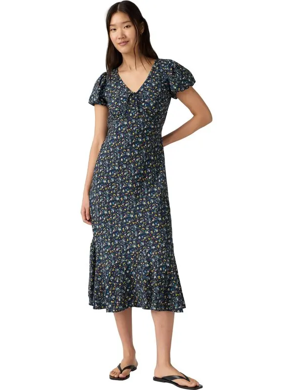 LEVI'S Lira Short-sleeve Midi Dress - Blue