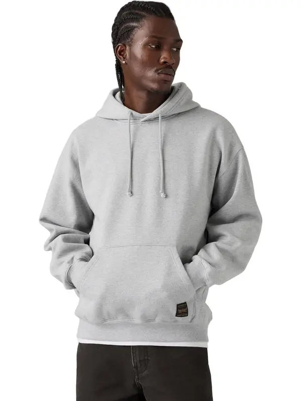 LEVI'S Workwear Pullover Hoodie - Grey