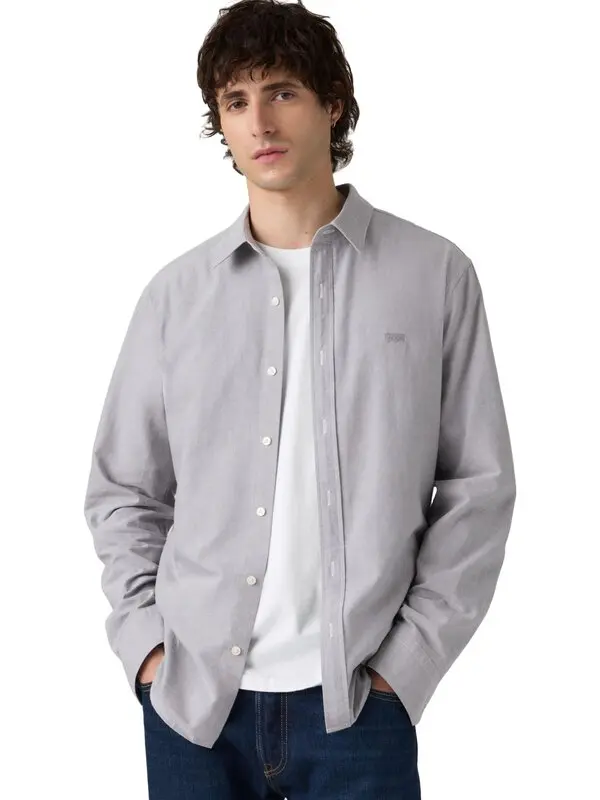 LEVI'S Battery Housemark Standard Shirt - Grey