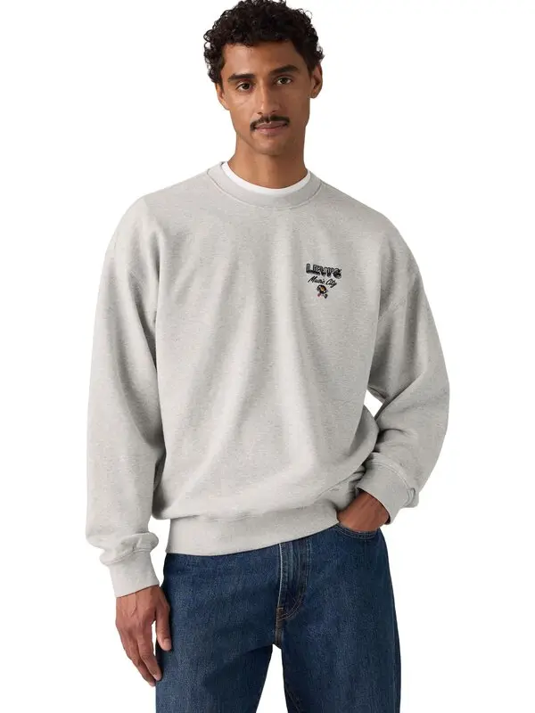 LEVI'S Sunset Crew Sweatshirt - Grey