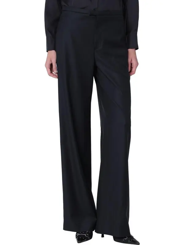 Gucci Lightweight Wool Trousers - Blue