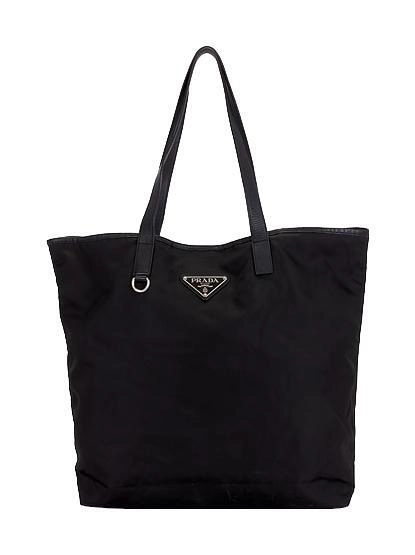 Prada Tessuto Tote Bag - Black