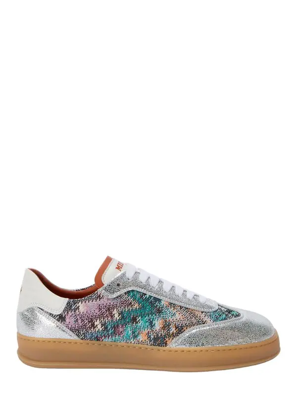 Missoni Sneakers With Chevron Pattern - Multicoloured