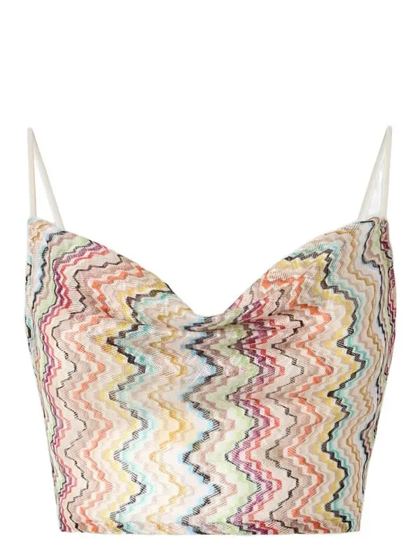 Missoni Printed Scarf-style Top - Multicoloured