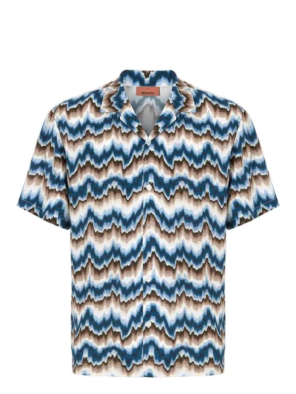 Missoni Printed Viscose Bowling Shirt - Multicoloured